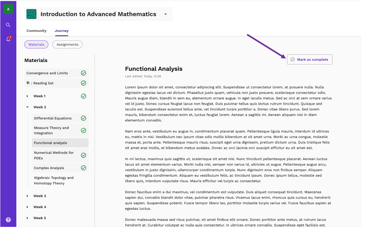 Student Progress Overview - For Educators – Aula