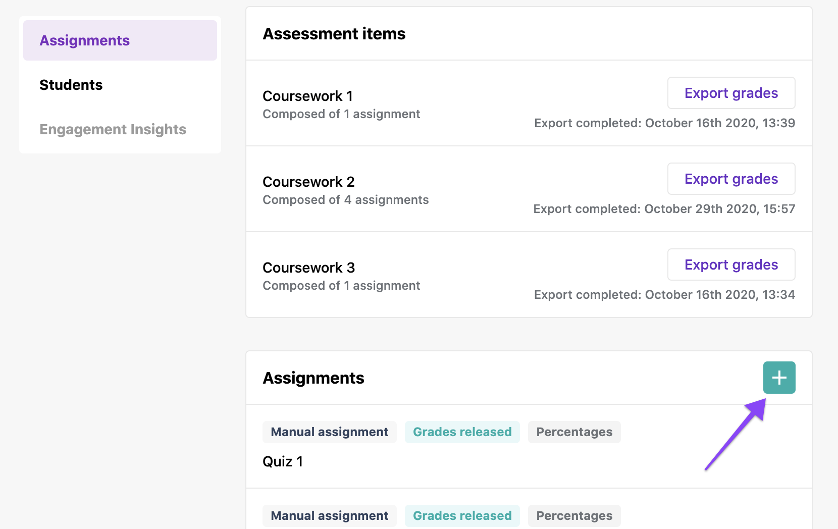 Turnitin: Create Group Assignments – Aula