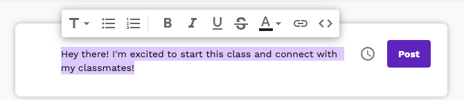 Aula Editor: Format Your Text – Aula